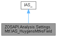 ZOSAPI.Analysis.Settings.Mtf.IAS_HuygensMtfvsField Interface Reference ...